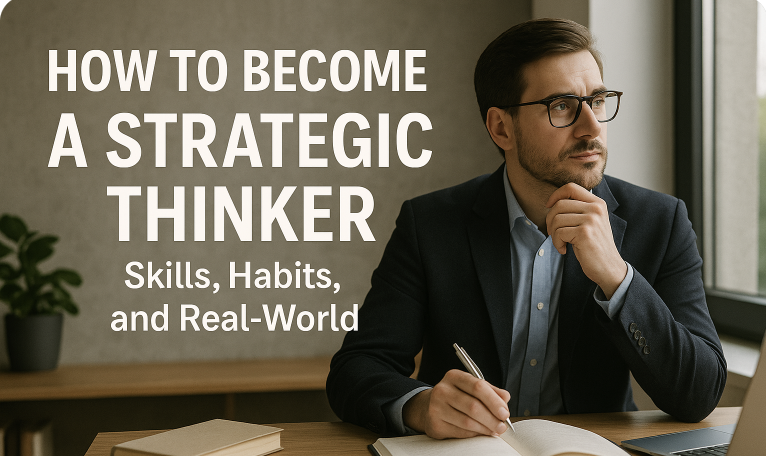 How to Become a Strategic Thinker: Skills, Habits, and Real-World Examples