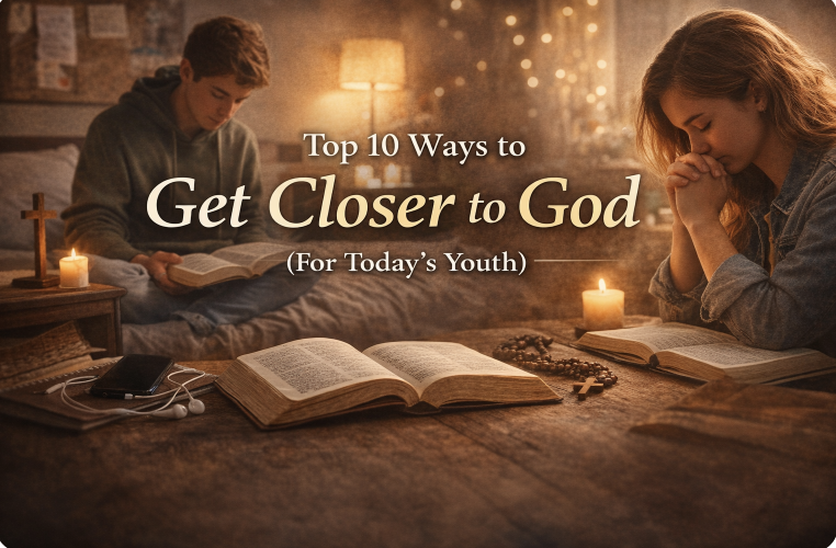 Top 10 Ways to Get Closer to God for For Today's Youth
